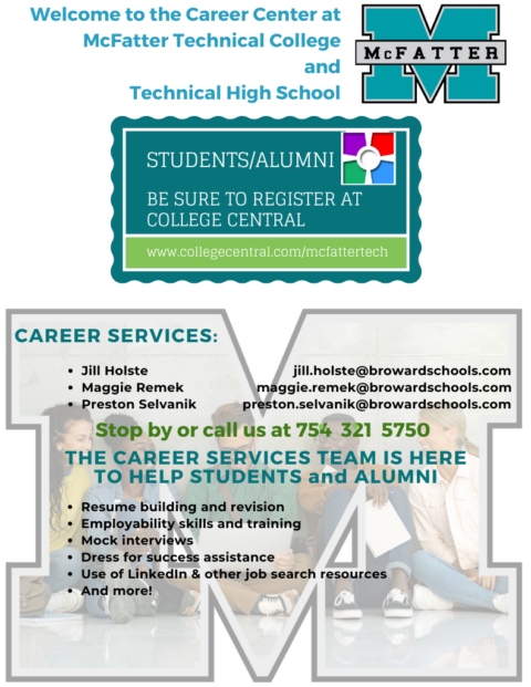 Career Center Info - McFatter Technical College